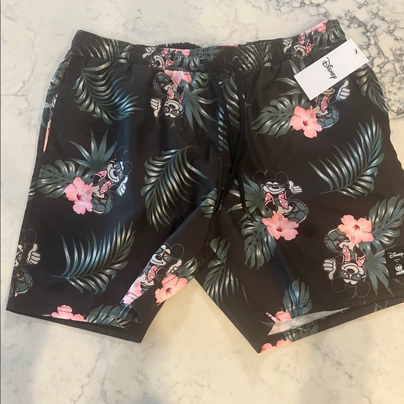 disney neff | Shorts | Nwt Disney X Neff Tropical Mens Volley Shorts Xl ...